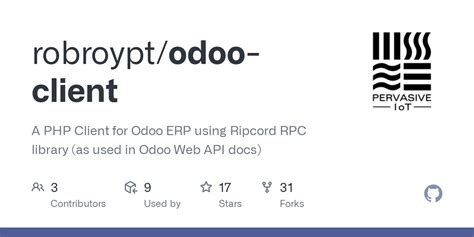 GitHub Robroypt Odoo Client A PHP Client For Odoo ERP Using Ripcord RPC Library As Used In