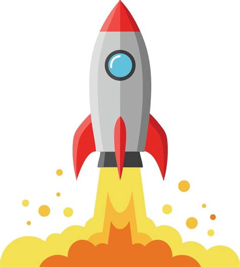 Rocket Launch Clipart
