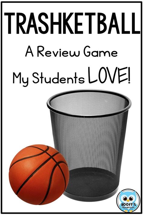 Trashketball An Exciting And Easy Way To Review Review Games Fun Math Review Math Review Game