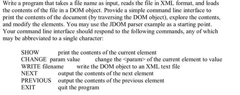 SOLVED IN JAVA Write A Program That Takes A File Name As Input Reads