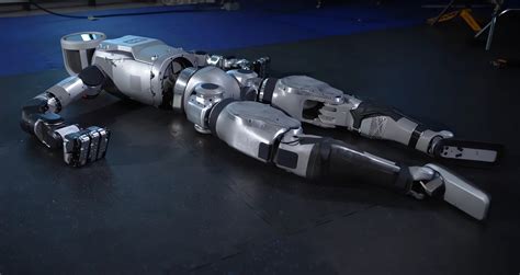 The Creepy Way Boston Dynamics Humanoid Robot Wakes Up From The Dead Like Samara Morgan In The