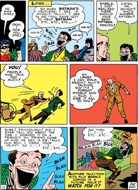 Batmans Most Bizarre Ally Could Never Shut Up