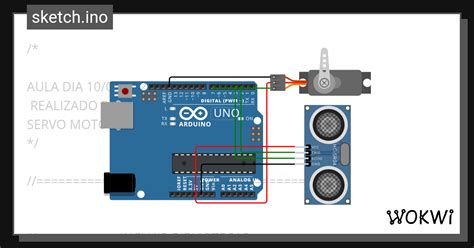 Servo Sensor Wokwi Esp32 Stm32 Arduino Simulator