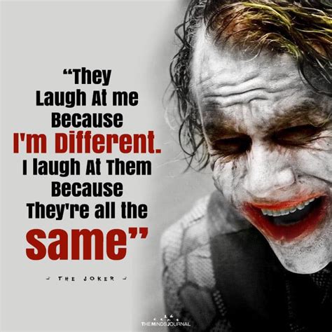 The Joker Heath Ledger Quotes