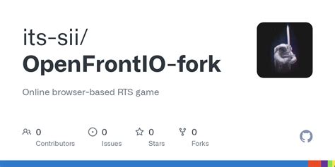GitHub Its Sii OpenFrontIO Fork Online Browser Based RTS Game
