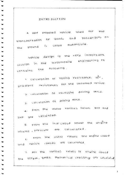 PDF Lecture Notes Vehicle Design And Data Characteristics DOKUMEN TIPS