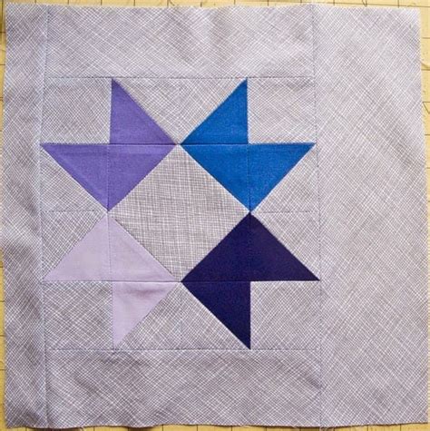 ribbon star quilt block tutorial and pattern in 2024 quilt block