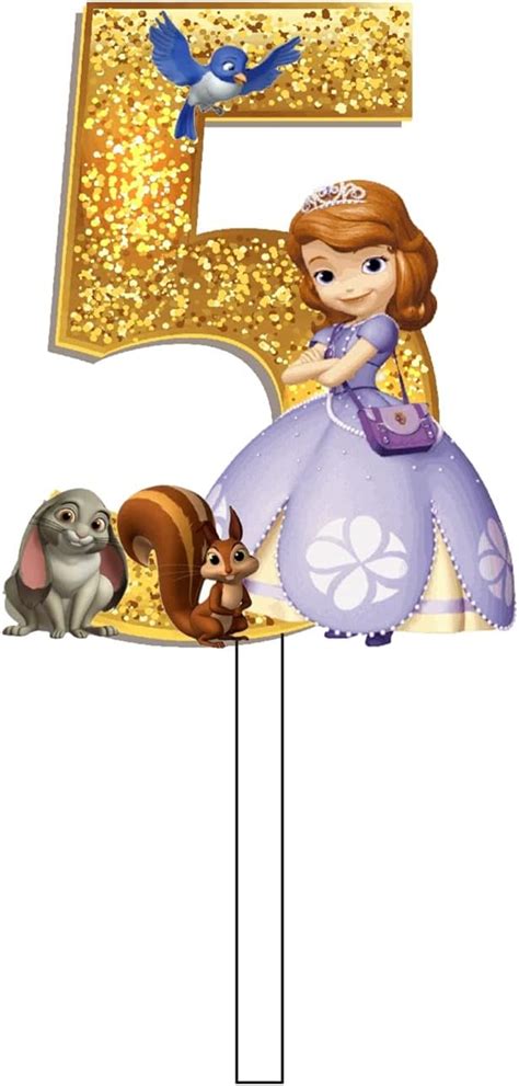 Compra Princesa Sofia Cake Topper Conjunto De 5 En Ucompra Dominican Republic