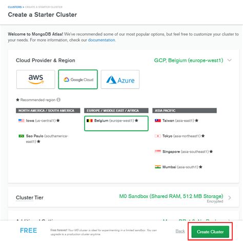 클라우드 기반 nosql 데이터베이스 몽고db 아틀라스 mongodb atlas 소개 및 간단 사용