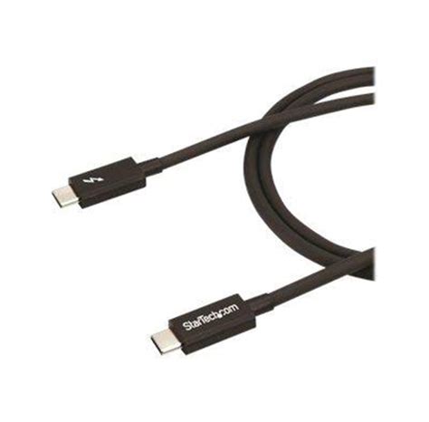 Startech Com Thunderbolt Gbps Usb C Cable Black M Billig