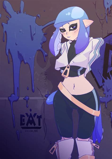 Ink Girl By EnviaArt On Newgrounds