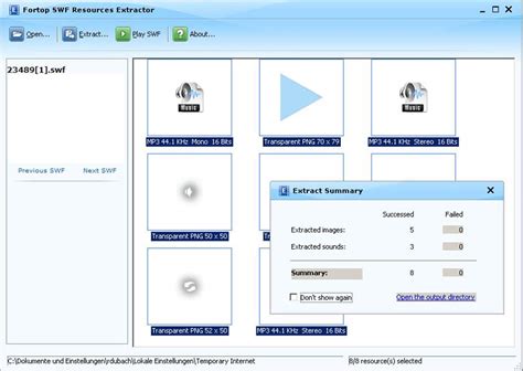 Fortop Swf Resources Extractor Swiss It Magazine Freeware