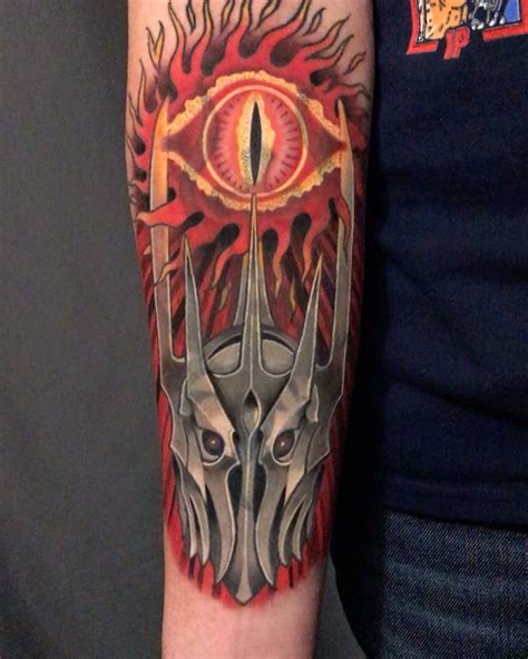 Eye Of Sauron Tattoo