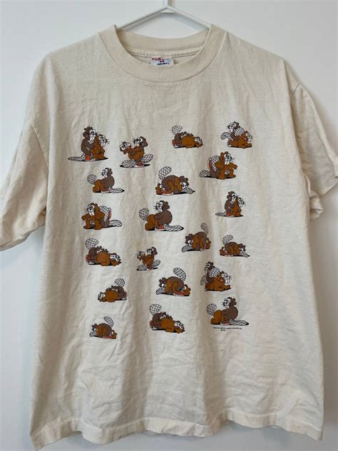Vintage Vintage Beaver Sex Positions Tshirt 1991 Humor Funny Print Grailed