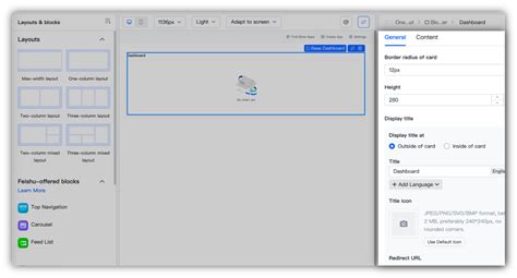 Use The Base Dashboard Block