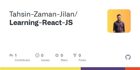 Github Tahsin Zaman Jilanlearning React Js