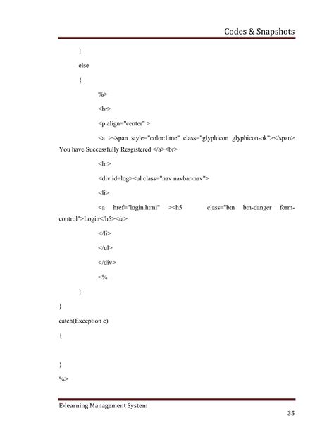 E Learning Project Report Yashraj Nigam Pdf Web Development