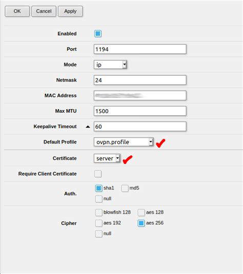 OpenVPN On MikroTik Routers OpenTUX