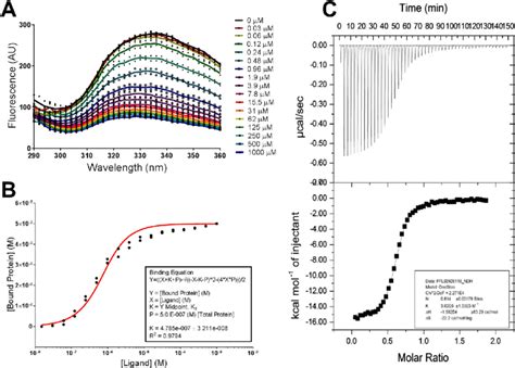 Representative Data From Determination Of Affinity Constants For