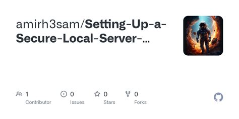 Github Amirh3samsetting Up A Secure Local Server With Duckdns And
