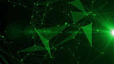 Plexus Background Abstract Digital Connection Moving Dots And Lines Technology Background