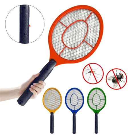 Bug Zapper Racket Handheld Electric Fly Swatter Portable Battery