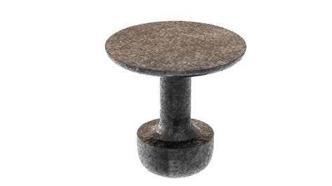 Toad Side Table 3d Model Cgtrader