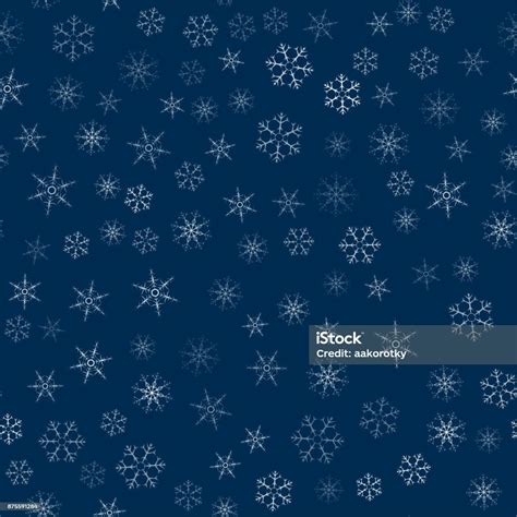 파랑에 눈송이 추상 원활한 패턴에 의하여 이루어져 있다 포스터 엽서 새 해에 대 한 초대의 설계를 위한 크리스마스 배경 12월에 대한 스톡 벡터 아트 및 기타 이미지