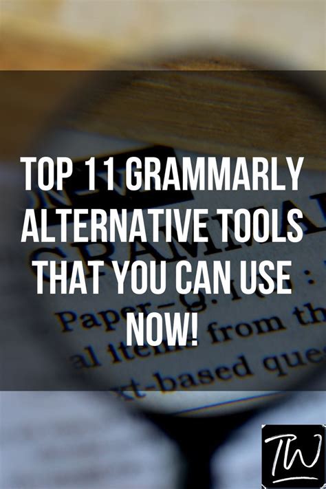 Top 11 Grammarly Alternative Tools That You Can Use Now Artofit