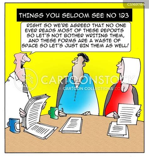 Report Writing Cartoons And Comics Funny Pictures From Cartoonstock