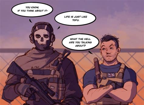 Ghost And Soap Call Of Duty And 1 More Drawn By Amikoroyai Danbooru