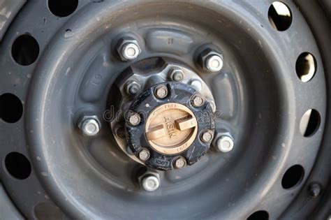 The Diff Lock On A 4x4 Terrain Vehicle S Tire To Ensure Optimal Traction And Stability Stock