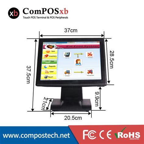 Factory 15 Inch Touch Screen Pos System Pos All In One Point Of Sale Pos System With MSR For
