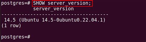 How To Check The Postgresql Version On Linux Its Linux Foss