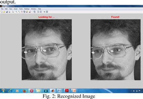 Figure 2 From A Face Recognition Technique Using Principal Component Analysis Semantic Scholar