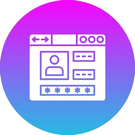 Premium Vector Authentication Icon