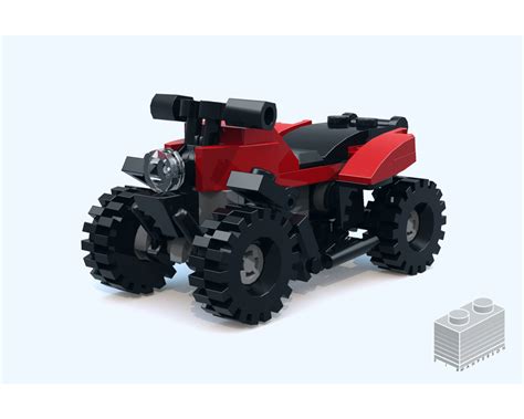Lego Moc Atv By Sirmanperson Rebrickable Build With Lego