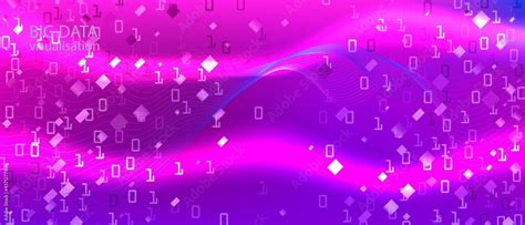 big data sales vector presentation digital futuristic slide matrix