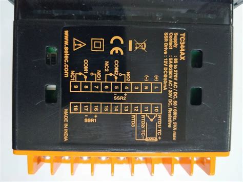 Temperature Controller Zenex Plus RS With Modbus Process Controller Manufacturer From