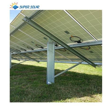 Installed On The Ground Mounted Tracking Solar Panels Solar Racking