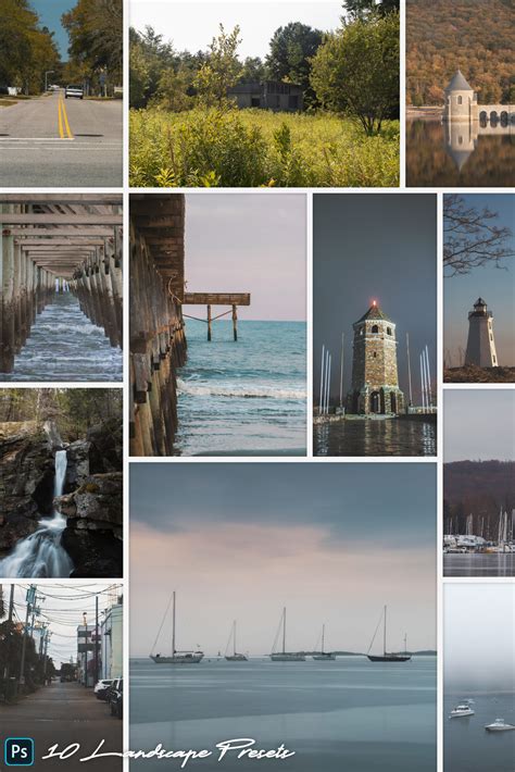 Landscape Preset Pack For Adobe Photoshop Filtergrade