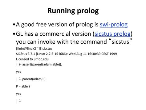 Rule Based Programming Logic Programming And Prolog Ppt Download