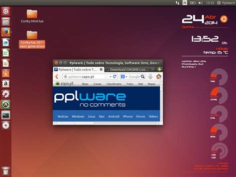 Conky Lua Um Desktop No Ubuntu De Fazer Inveja
