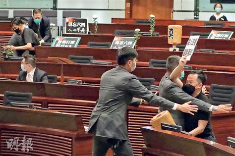 認擾亂立會 朱凱 加監7日陳志全加監20日 明報加西版溫哥華 Ming Pao Canada Vancouver Chinese