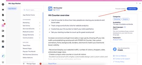How To Install POWR S Hit Counter On Your Wix Site POWR
