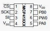 Prasanth S Blog How To Configure A Digital Potentiometer Eg MCP41100 As Rheostat Or