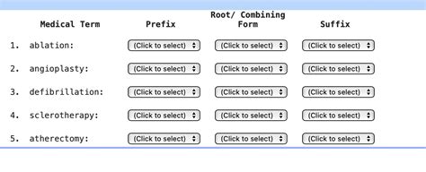 5 Deconstruct Select The Missing Element In Each
