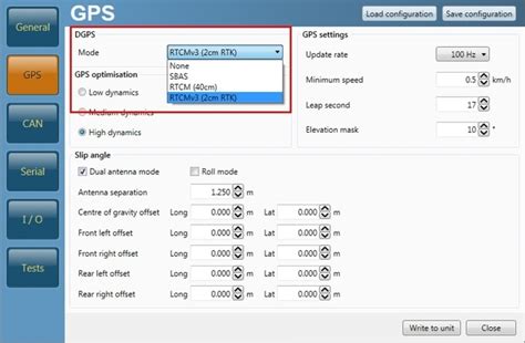 How To Enable Rtk On Vbox Speed Sensor With Rtk Racelogic Support Centre