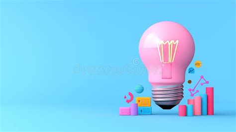 An Innovative Tech Idea Depicted With A Glowing Lightbulb And Linked Digital Elements