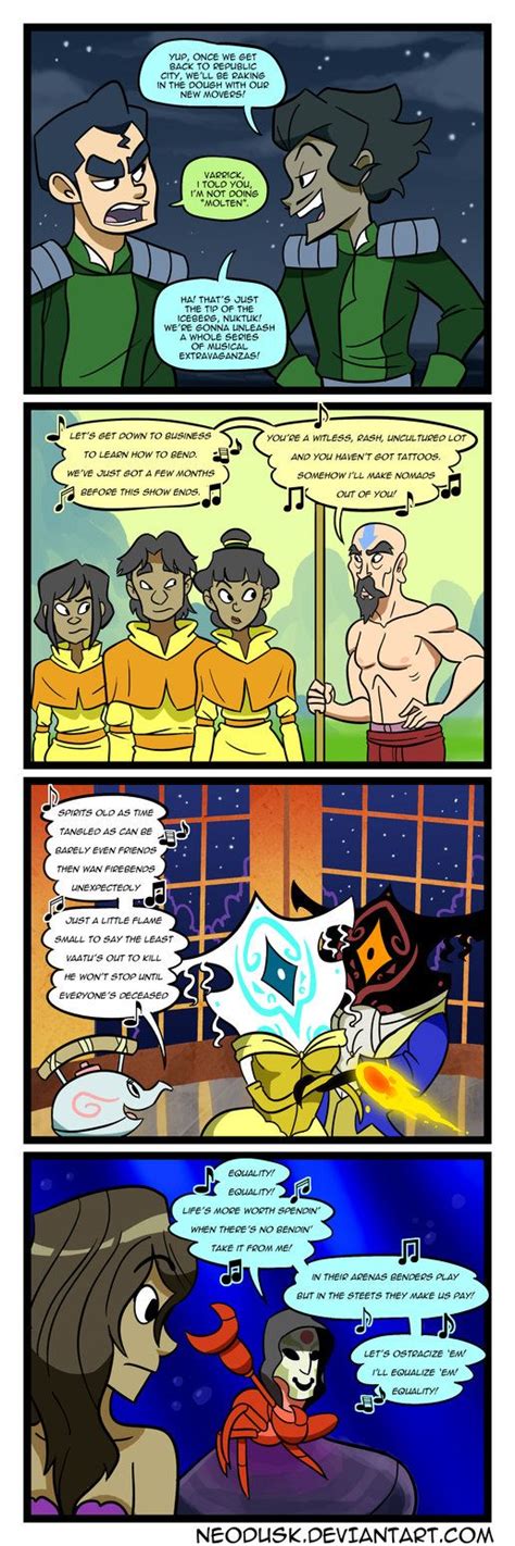 Lok Korra The Musical By Neodusk On Deviantart The Last Airbender